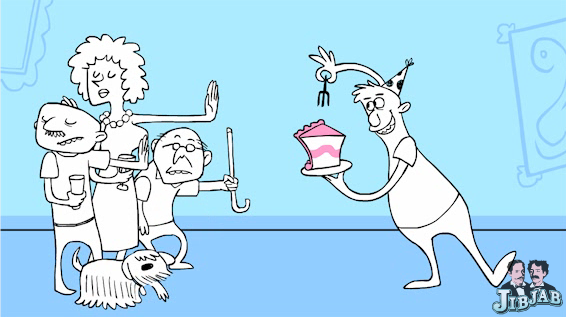 New eCard – Swearing Off Cake – The JibJab Blog