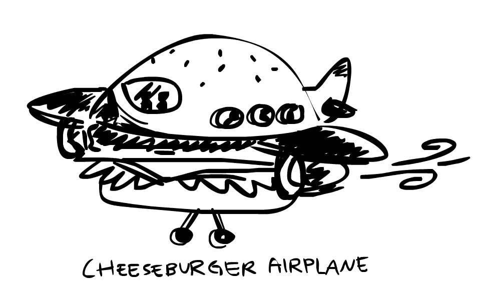 Just Plane Cheeseburgers?!? – The JibJab Blog