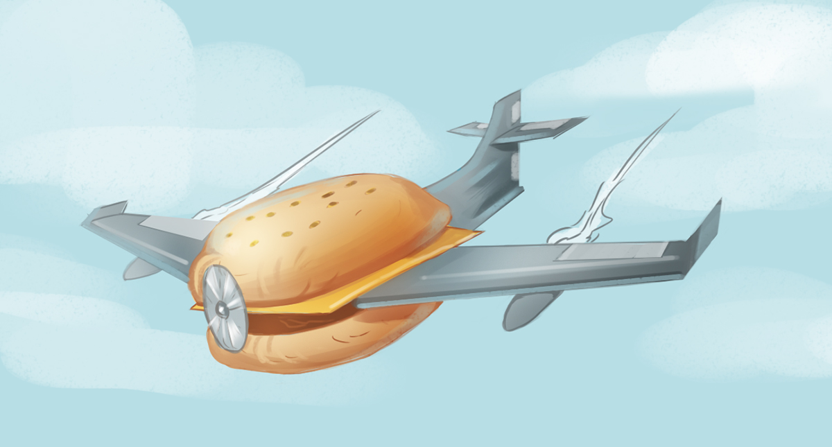 Just Plane Cheeseburgers?!? – The JibJab Blog